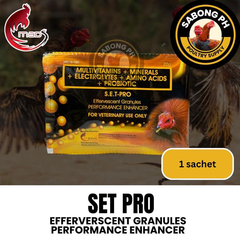 Set Pro 20G 1 SACHET TINGI for Gamefowls - TikTok Shop Philippines