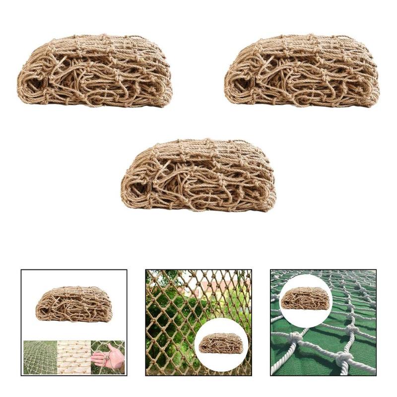 Hemp Rope Net Plant Support Netting Net Multi Use Anti Fall Ceiling ...