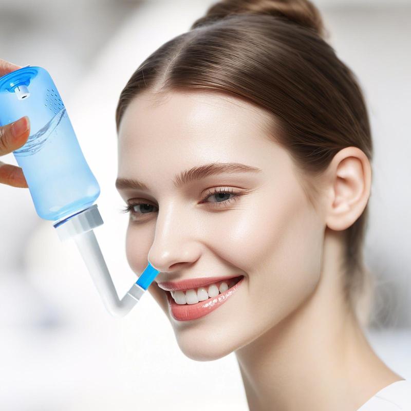 Nasal Wash Bottle Nasal Flush Squeeze Bottle Manual Nose - TikTok Shop ...