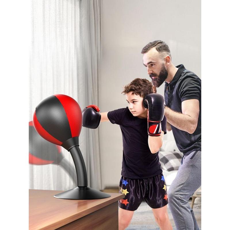 Table boxing speed reaction ball children's vent decompression - TikTok ...