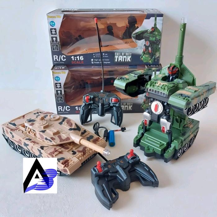 RC Tank Jadi Robot Transformers Remote Control - Mainan Mobi - Shop ...