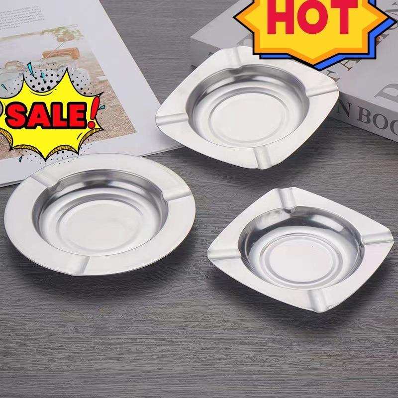 High quality minimalist stainless steel ashtray, durable anti-drop ...