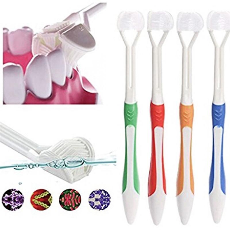 3 Sided Autism Toothbrush 3 Bristle Toothbrush Three Bristle - TikTok ...