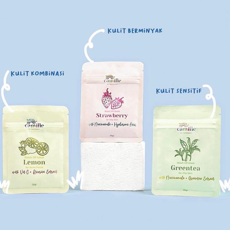 Masker camille 25gr Semua Jenis Kulit Kontrol Minyak Kulit sensitif ...