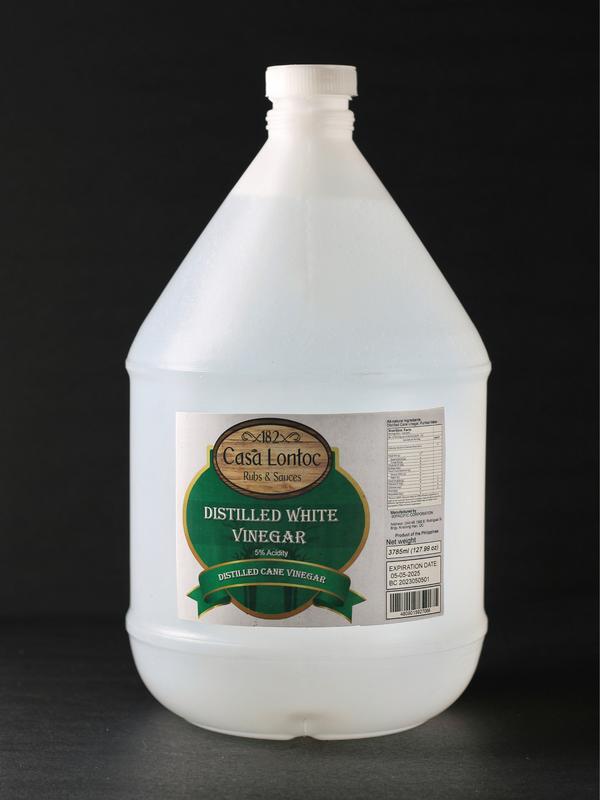 182 Casa Lontoc Distilled White Vinegar 1 GALLON - TikTok Shop Philippines