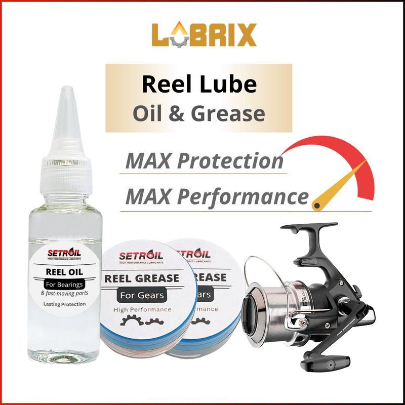 LUBRIX Setroil Fishing Reel Grease and Oil Minyak Grease Ree - TikTok ...