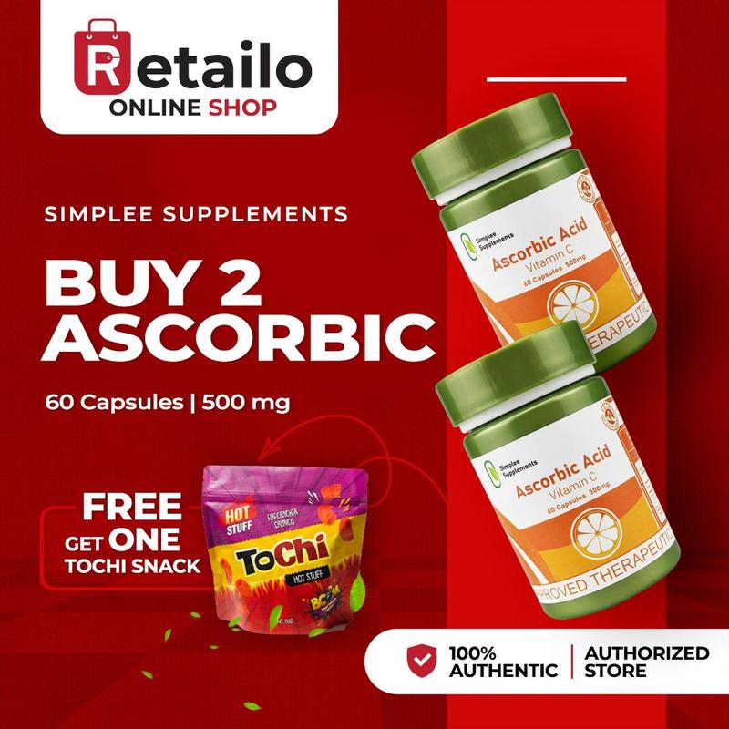 [ BUY 2 GET TOCHI ] Buy 2 Simplee Ascorbic Acid/Vitamin C Capsule ...