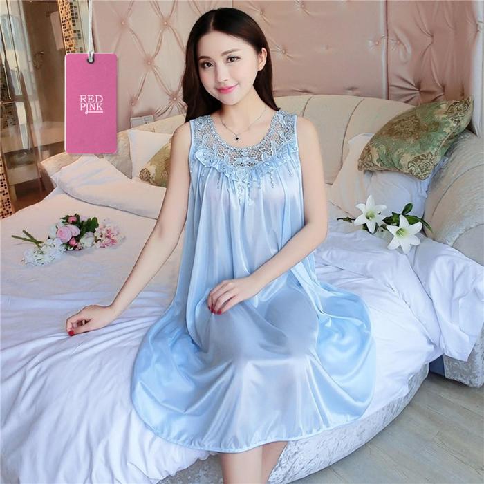 Jual [ RedPink ] Daster Sleepwear Dress Homewear Premium View Looks ...