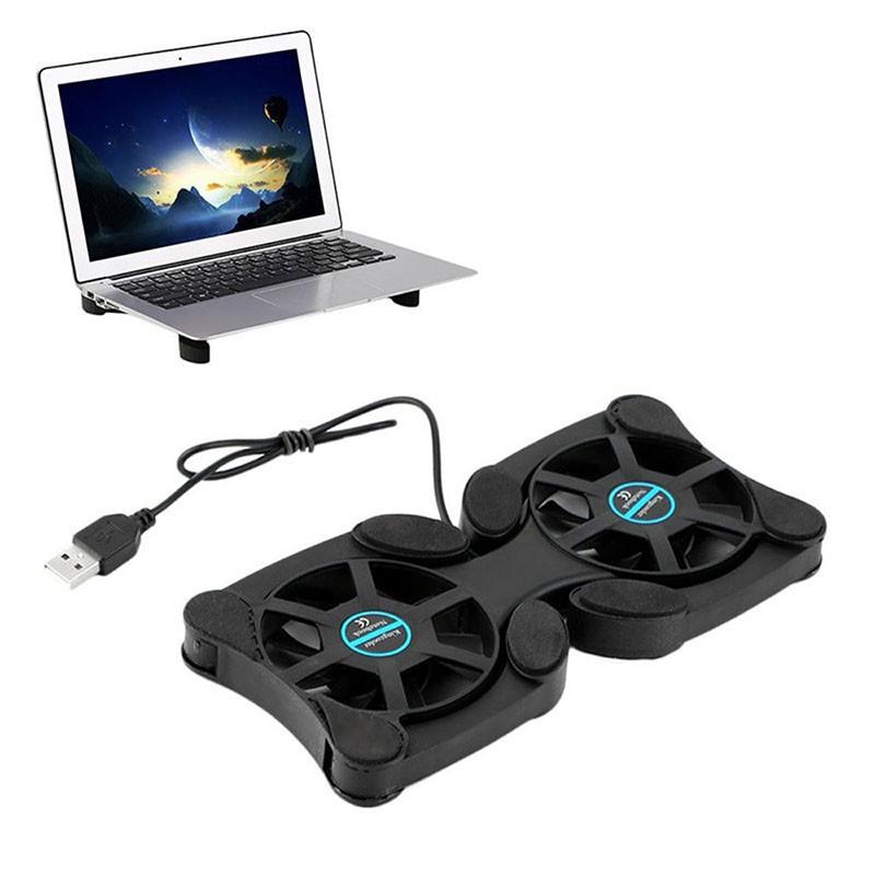 Laptop Cooling Pad & Fan Stand for USB Mini Laptop with Folding ...