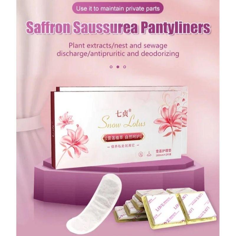 Original Qizhen Saffron and Snow Lotus Female Uterine Care Pads ...