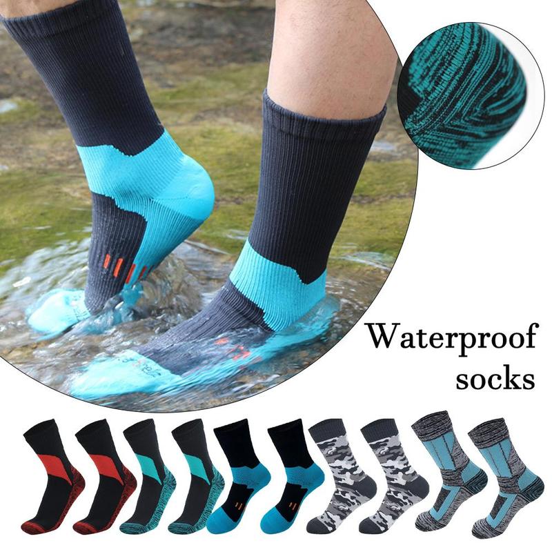 (37-46) Outdoor Waterproof Socks Mid Tube Mountaineering And - TikTok ...