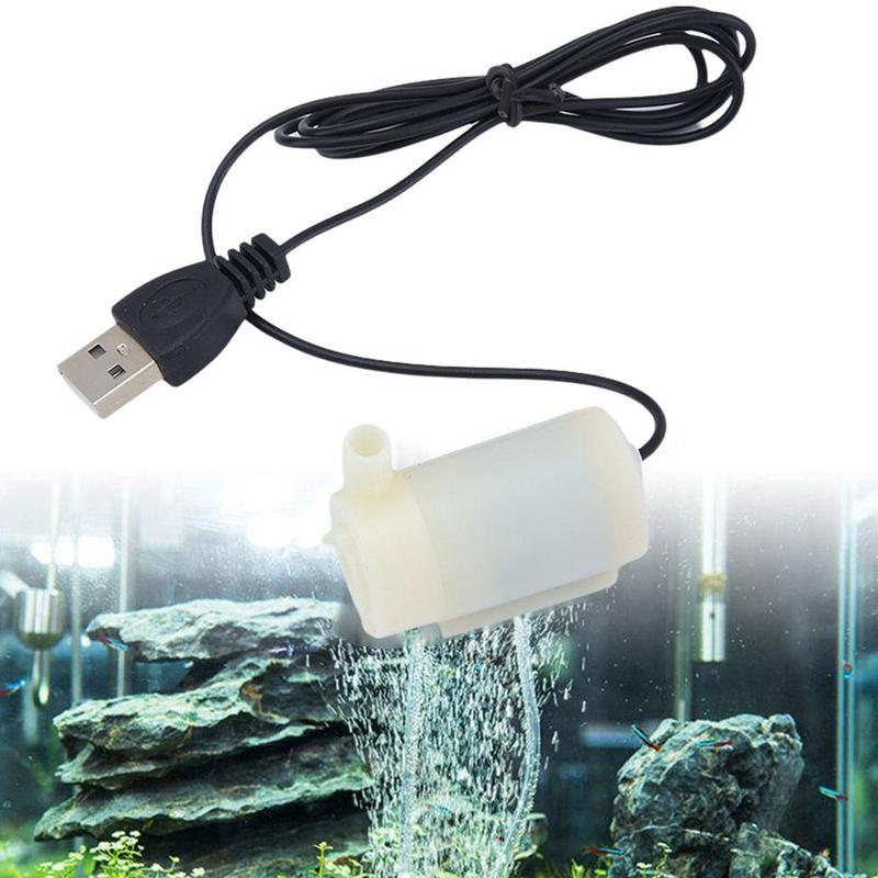 1pcs DC 3V 5V Micro Submersible Pump Mini Silent Water Aquarium ...