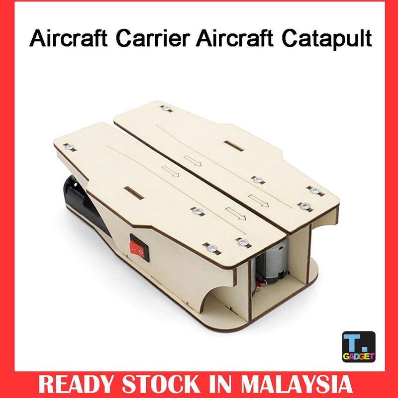 DIY Wooden Aircraft Carrier Aircraft Catapult Educational Kits - TikTok ...