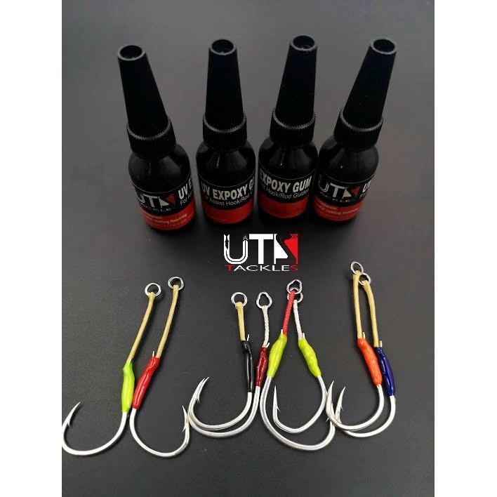 UTS UV Epoxy Gum Assist Hook/Rod Epoxy 10G/25G/60G - TikTok Shop Malaysia