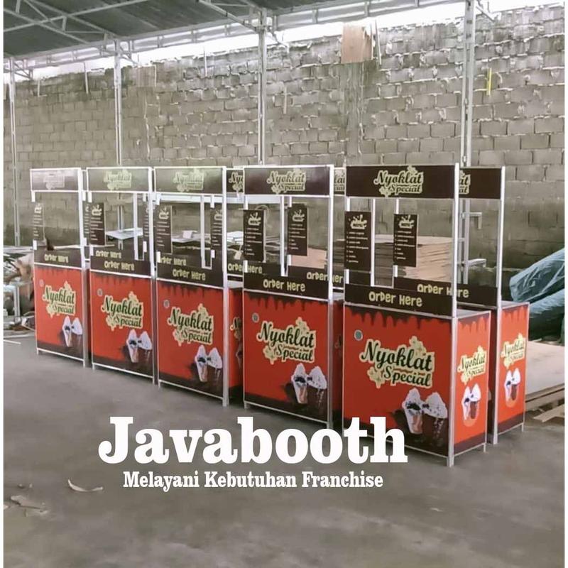 Booth Portable Alumunium Pakai Meja Display Rak Depan JB LV - Shop ...