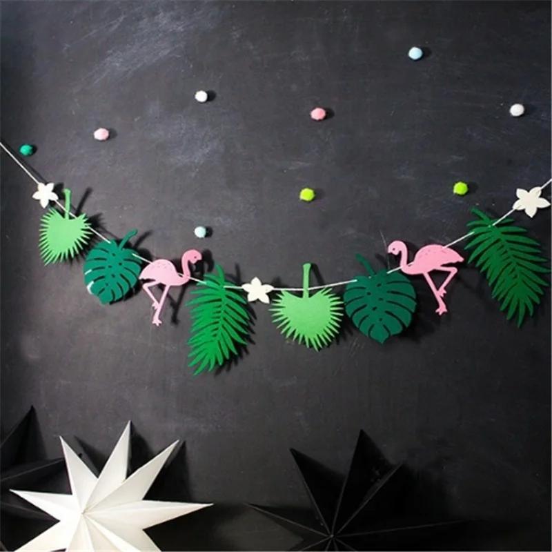 Hawaiian Tropical Flamingo Pineapple Summer Party Decor Banner - TikTok ...