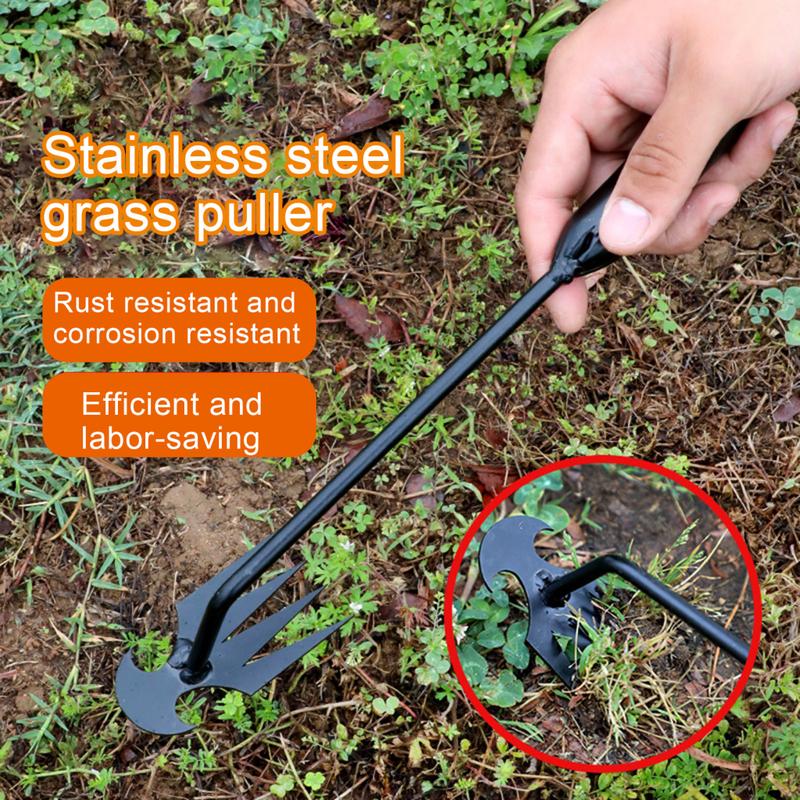 sisento- Garden Weeding Tool Flower Pot Weeder Long Handle Weed ...