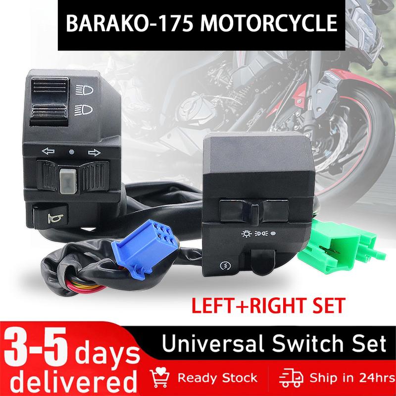 MOTORCYCLE PARTS BARAKO BC175HANDLE SWITCH SET LEFT&RIGHT - TikTok Shop ...