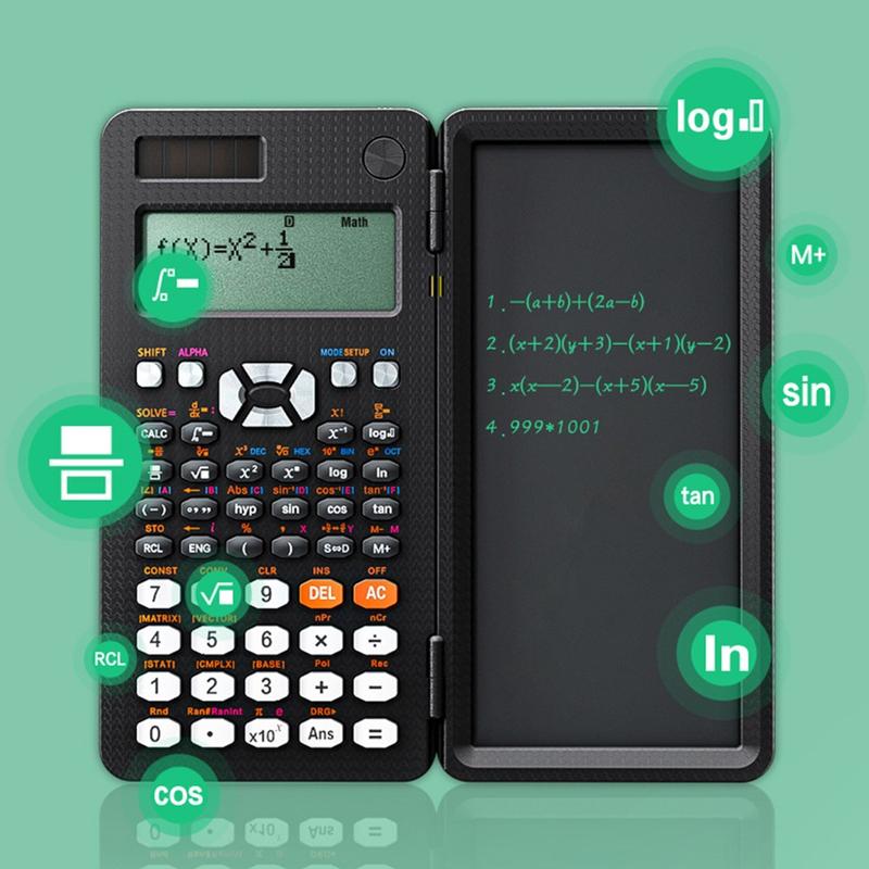 Scientific Calculator Multifunctional Algorithm with LCD Handwriting - TikTok Shop Singapore
