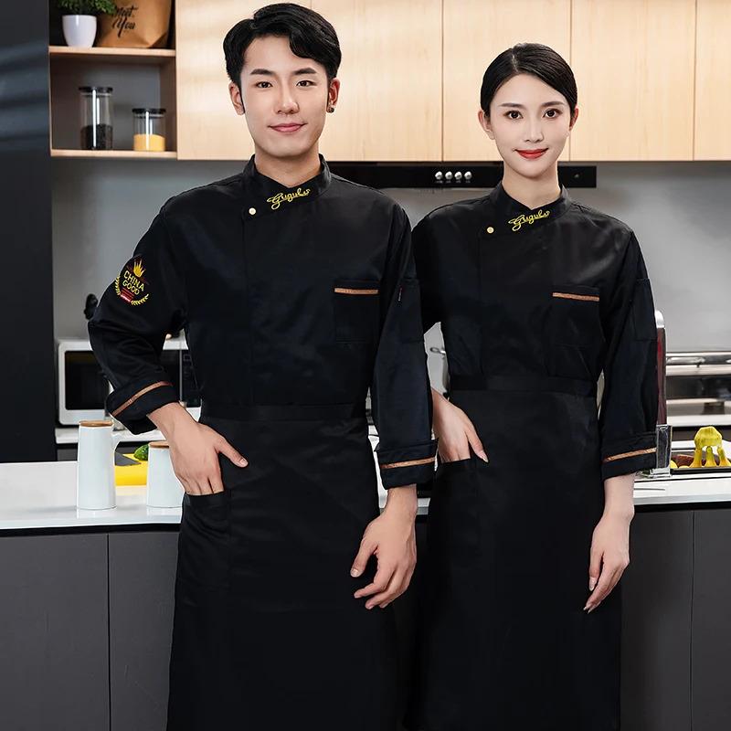 Chef Uniform Black in Xl Kitchen Cooking Regular Cannes Chef - TikTok ...