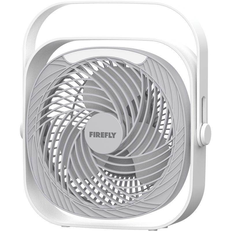 Firefly Rechargeable Square Desk Fan with Night Lamp - TikTok Shop ...