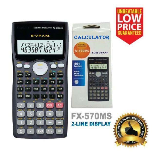 570 MS CALCULATOR FOR SCHOOL OFFICE USE Accounting Stationer - TikTok ...