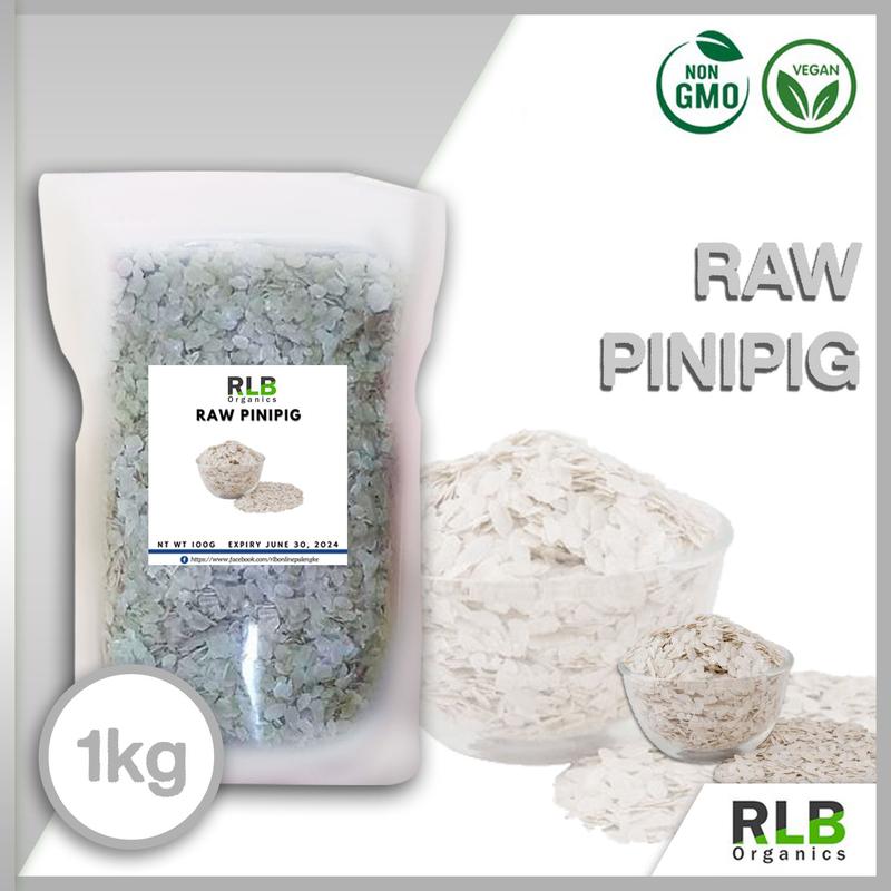 1 Kilogram Pinipig Raw Uncooked Pinipig Halo-Halo Toppings Dessert ...