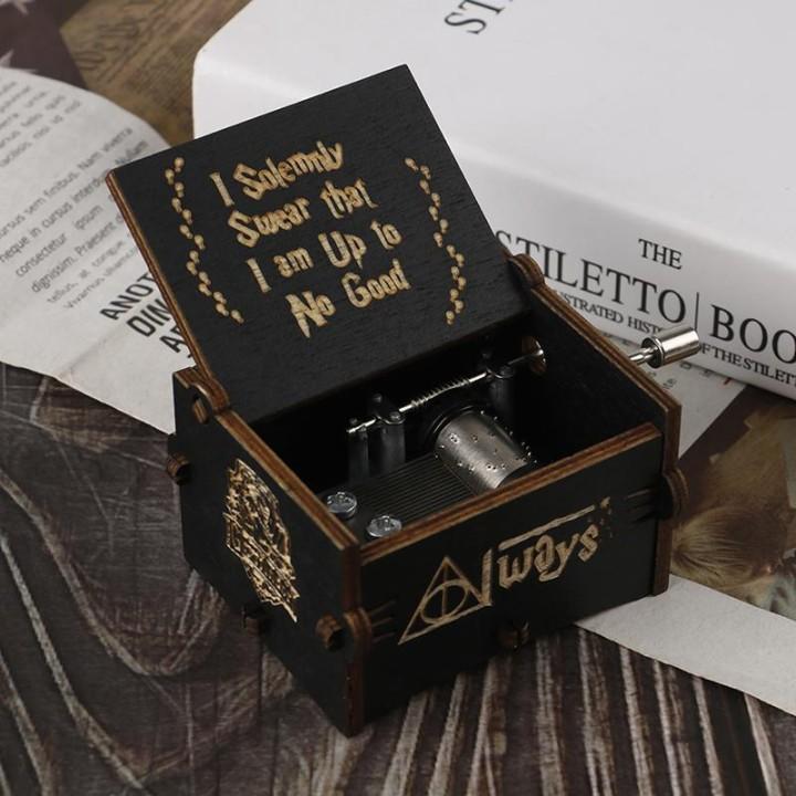 Harry Potter Music Box Magic School Hand Crank Musical Box Toy - TikTok ...