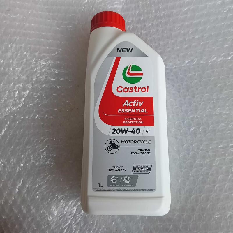 Oli Mesin 4T Castrol Go Trizone Technology 20W-40 1L - Shop | Tokopedia