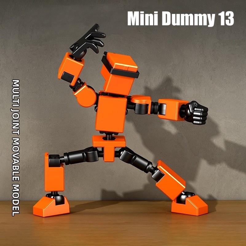 Mainan Mini Dummy 13 Multi-Jointed Movable Shapeshift Robot 3D Printed ...