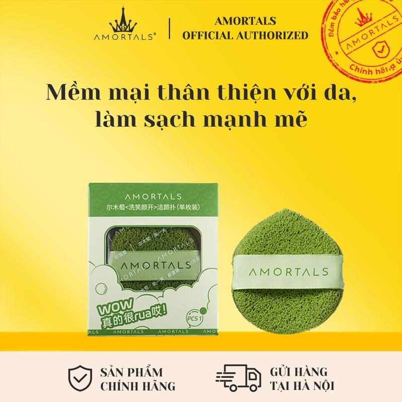 Bông rửa mặt Amortals bông rửa mặt dạng giọt nước bọt biển đ - TikTok ...