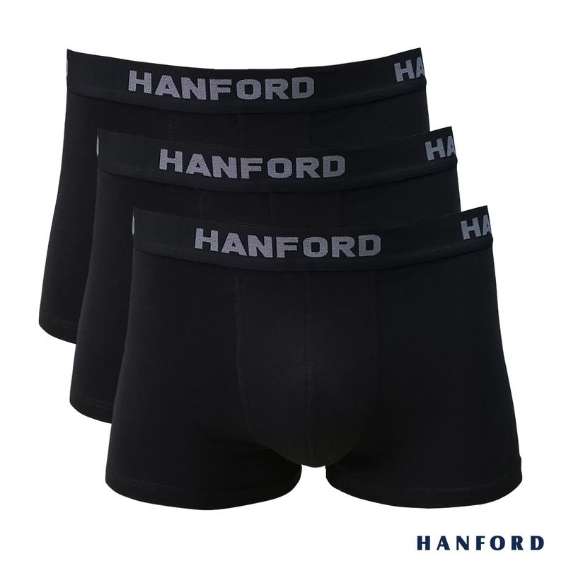 Hanford Men Cotton w/ Spandex Boxer Briefs Tuxx - Black (3in - TikTok ...