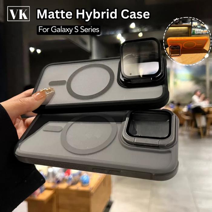 Promo Matte Dove Magsafe Stand Case Kompatibel Untuk Sam sung Gal axy ...