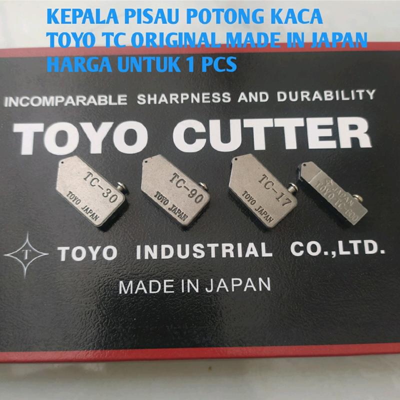 kepala toyo tc 600,tc 90, tc 30, tc 17 pengganti mata pisau toyo - Shop ...