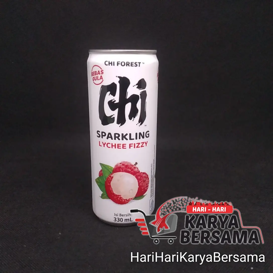 MINUMAN RINGAN CHI FOREST SPARKLING LYCHEE FIZZY KALENG 330ML - Shop ...