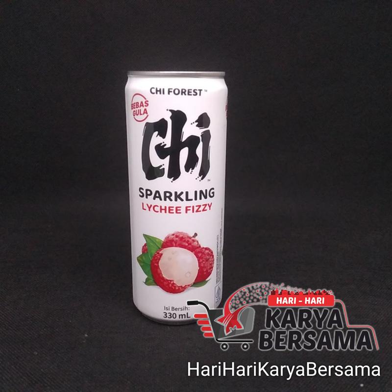 MINUMAN RINGAN CHI FOREST SPARKLING LYCHEE FIZZY KALENG 330ML - Shop ...
