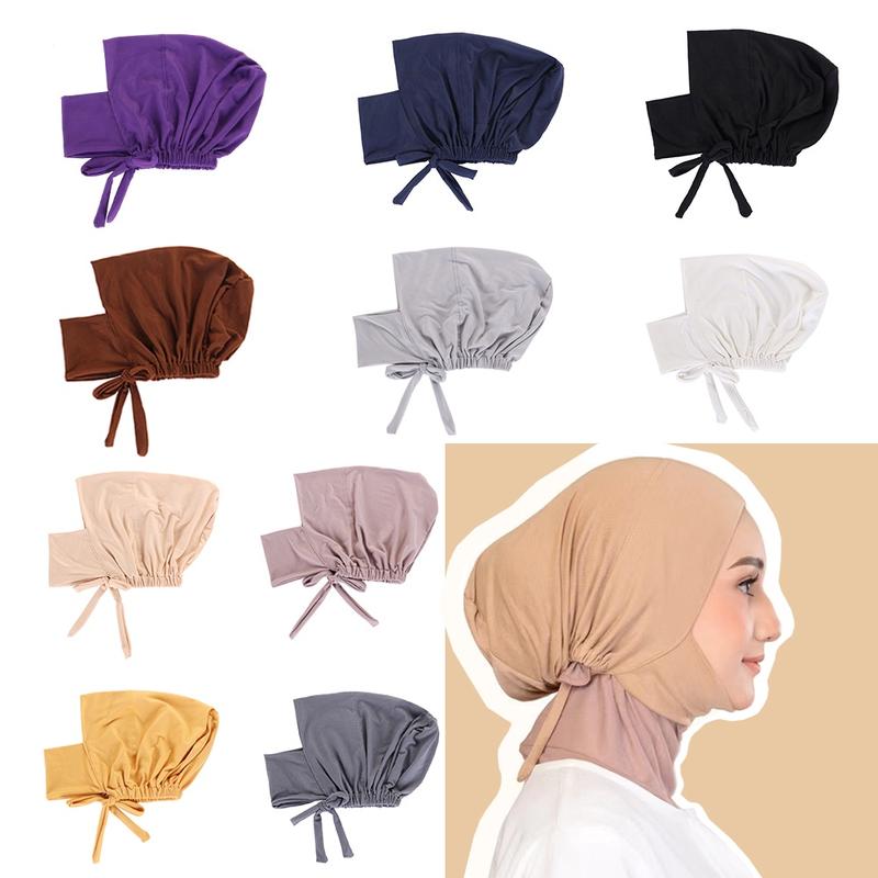 Inner Tudung SnowCap / Stretchable/Inner Scarf Serkup Dagu /Inner ...