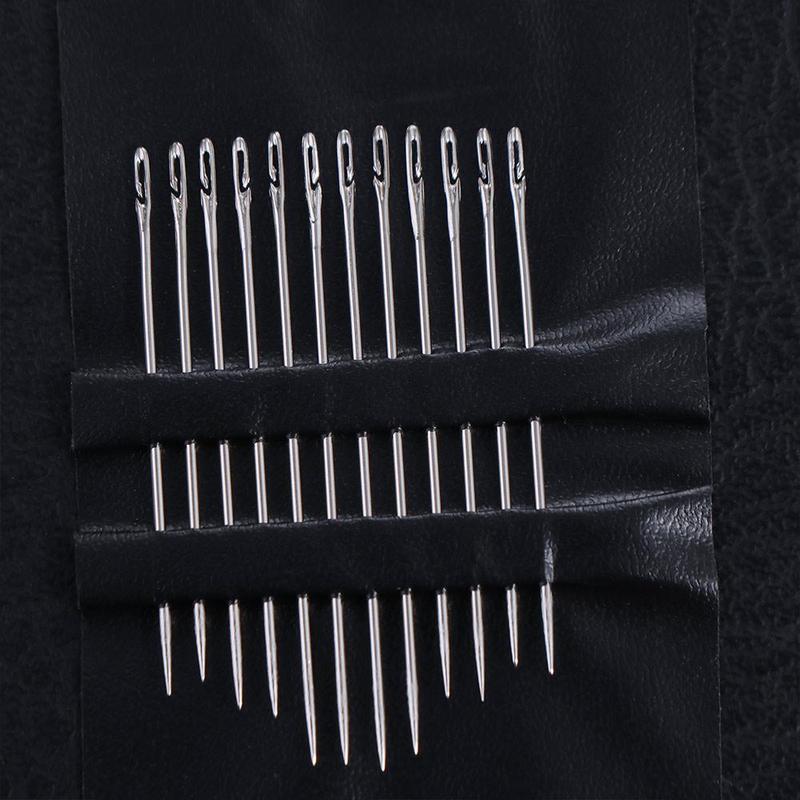 12Pcs Household Sewing Solution Side Hole Blind Needle Multi-size ...