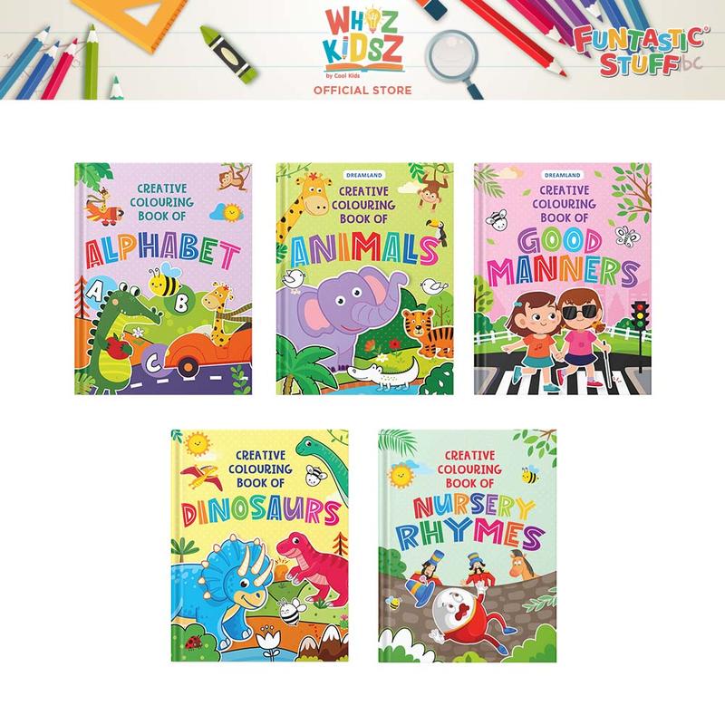 Whiz Kidsz Creative Colouring Book, Books for Kids - TikTok Shop ...