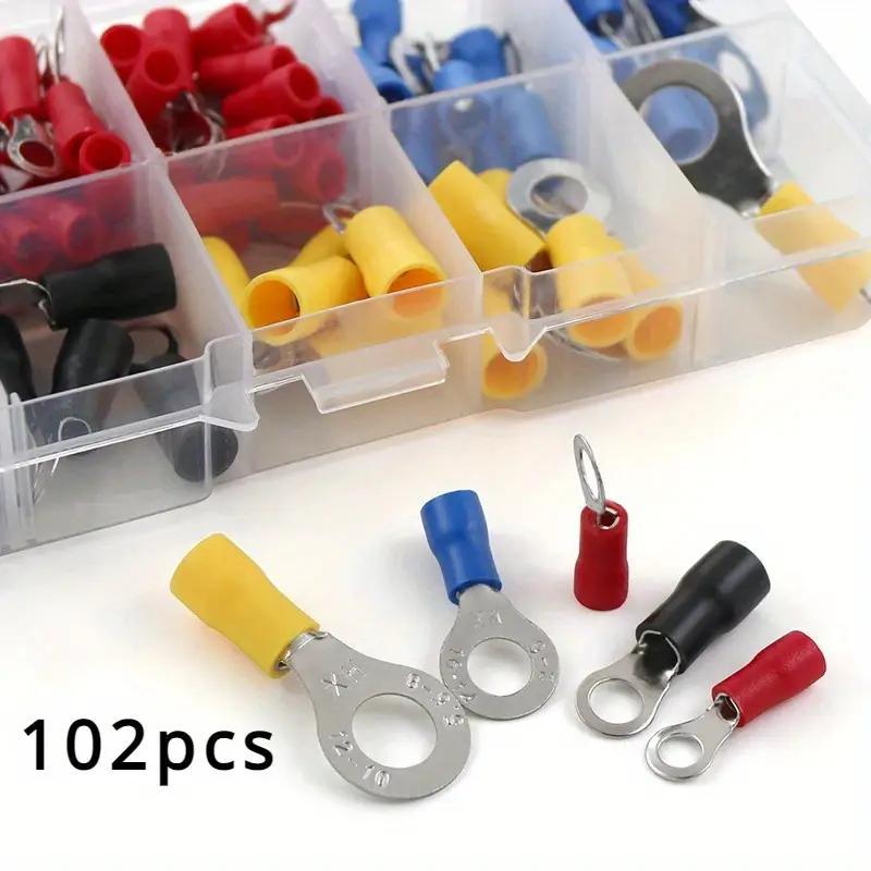 Copper Crimping Tool Kit, 1 Set Wire Crimping Tool Kit with Insulating ...