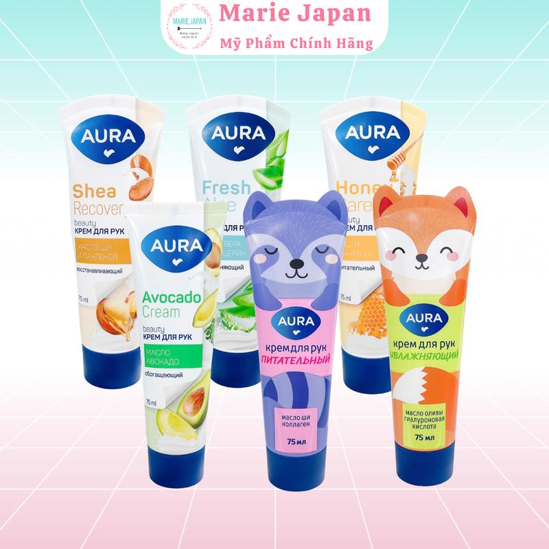 Kem Tay Lụa Aura Cosmetic Mềm Da Tay Chân Beauty Cream Nga 75g - TikTok ...