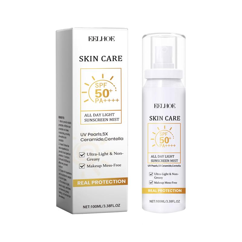 EELHOE All Day Light Sunscreen Mist, Hydrating Emulsion Isolation ...