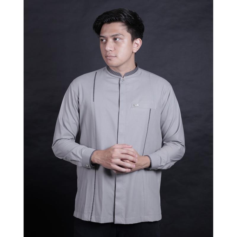 Qori Apparel Signature Mush'ab bin Umair Baju Koko Pria (Lengan - Shop ...
