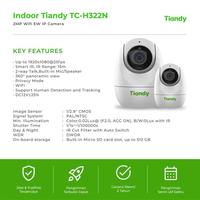 Jual Tiandy TC-H2 3MP 2K CCTV IP Camera Wireless Kamera WiFi 2MP Indoor ...