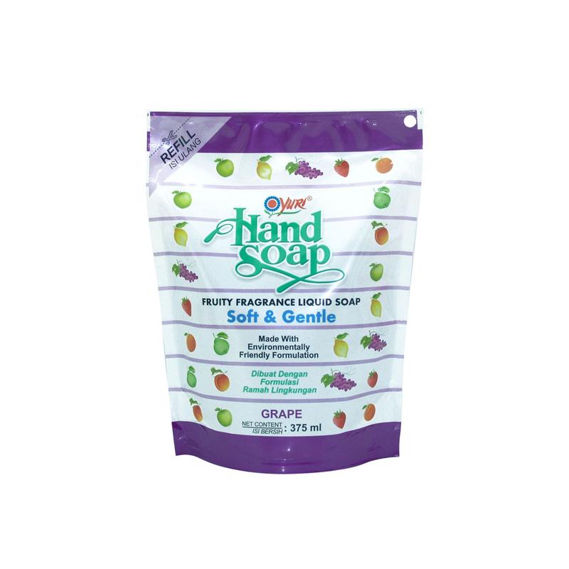 Yuri Hand Wash Grape Refill 375 Ml - Shop | Tokopedia