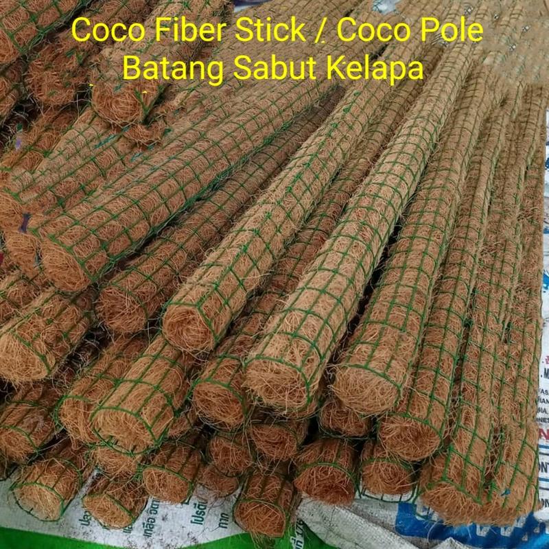 Coco fiber stick coco pole for climbing plant and flower Batang ...