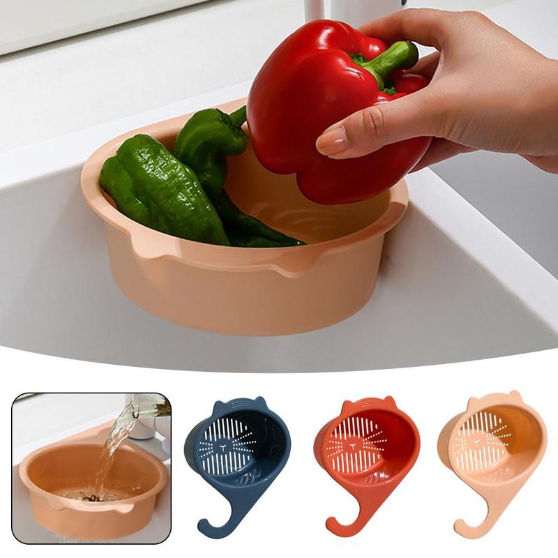 Bakul Longkang Sinki, Berbentuk Kucing Comel, untuk Sinki Dapur ...