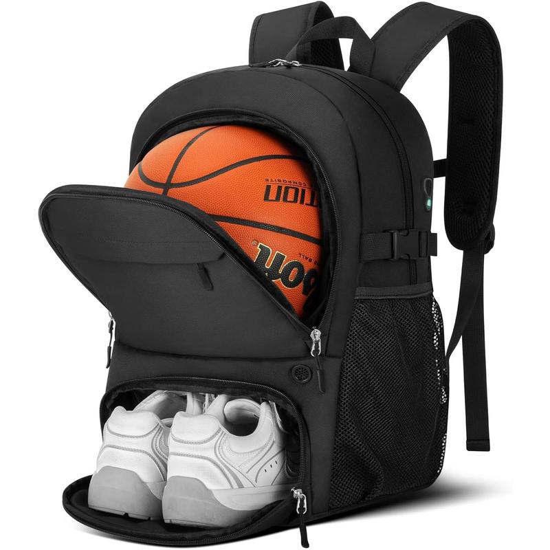 Basketball Backpack Basketball Equipment Bag with Ball and Shoe ...
