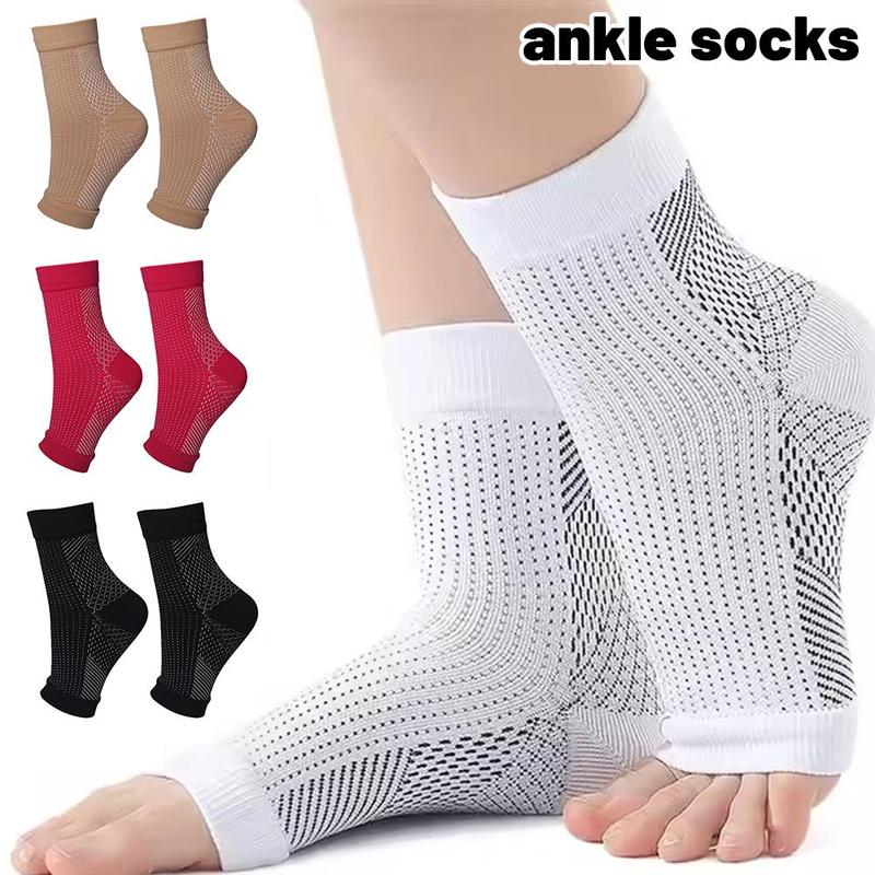 1Pair Compression Socks Ankle Compression Sleeves Braces Arc - TikTok ...