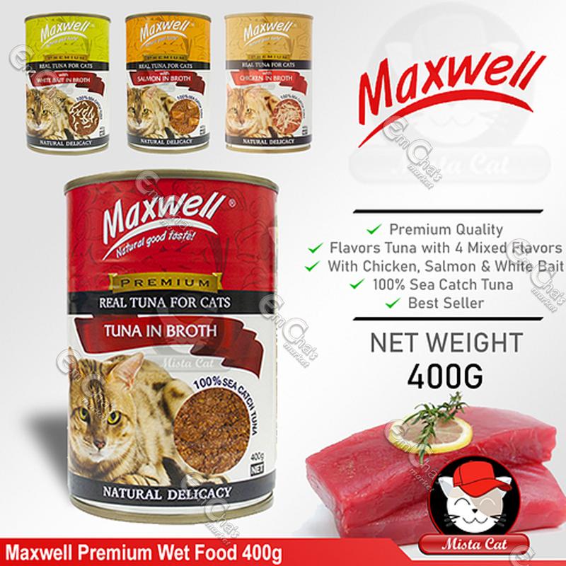 Maxwell Cats 400g Premium Tuna Canned Foods For All Kinds Of - TikTok ...